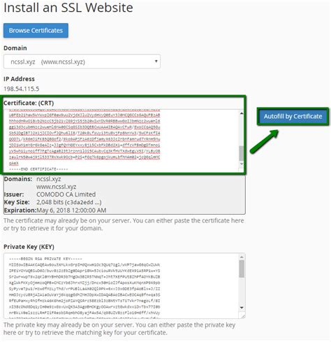 Installing An SSL Certificate On Your Server Using CPanel Hosting