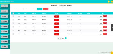 毕设项目：毕业论文管理系统的设计与实现 jsp java springmvc mysql mybatis 论文项目管理系统毕业设计 csdn博客