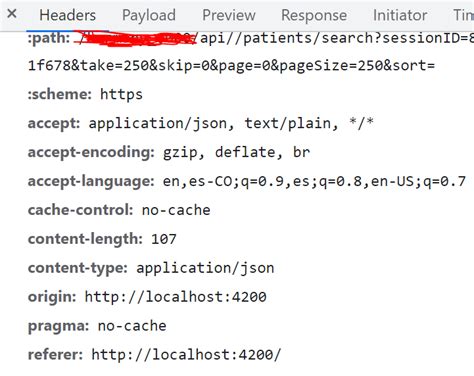 How To Retrieve All Request Headers Via Angular Interceptor Stack