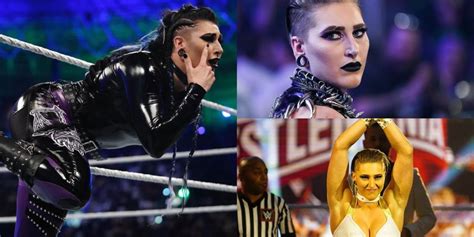 10 Best Looks Of Rhea Ripleys Wwe Career Ranked