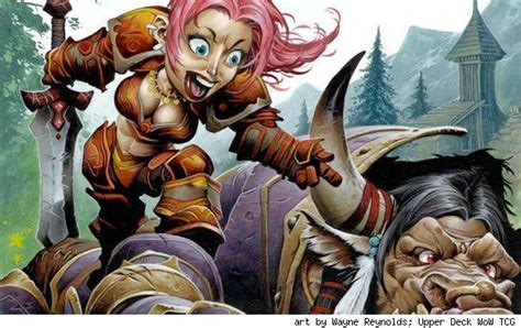 Gnome Vs Tauren Tcg Loot Wow Insider World Of Warcraft World Of Warcraft World Of