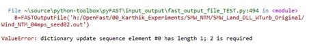 fast output file error · issue 43 · openfast python toolbox · github