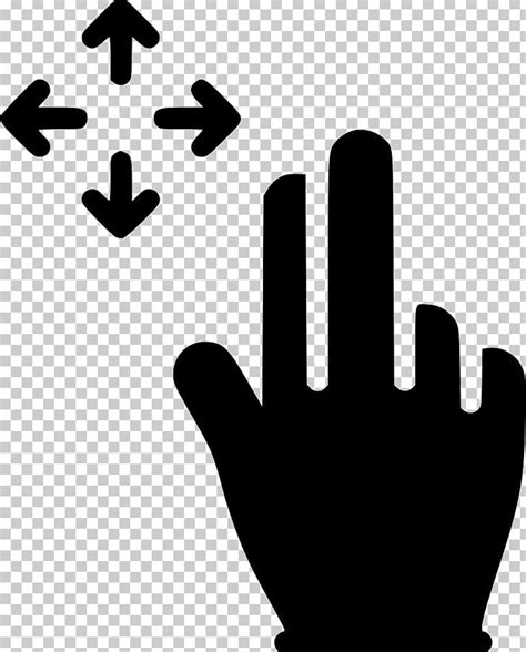 Computer Icons Drag And Drop PNG Clipart Arrow Black And White