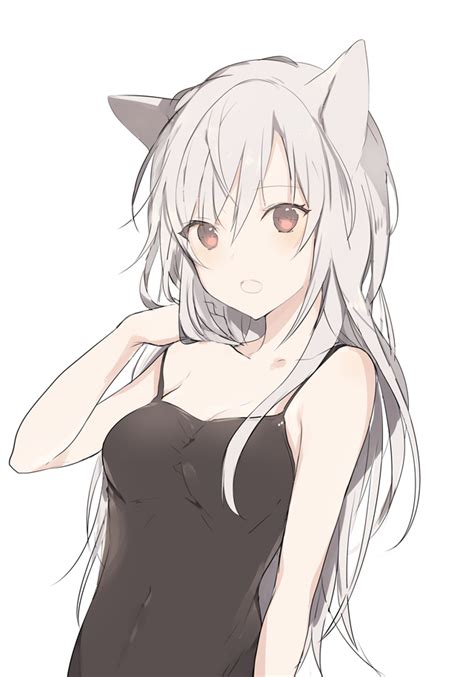 Anime Girl With Cat Ears