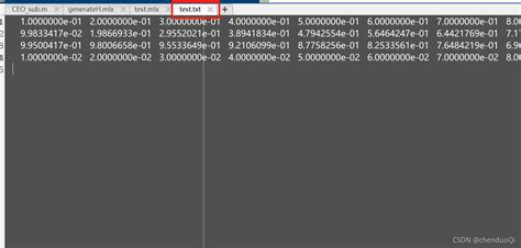 matlab读取txt excel文件并画图的方法 matlab保存矩阵数据文件 bat 再画图 csdn博客