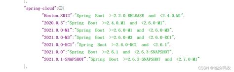 springcloud 和 springboot 版本选型 阿里云开发者社区