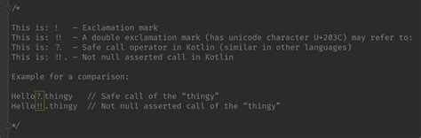 Kotlin Not Null Assertion Call Issue 618 Tonsky FiraCode GitHub