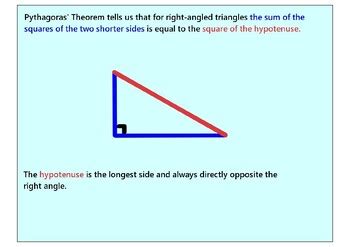 Pythagoras Theorem Maths GCSE PowerPoint Lesson By GenMaths TPT
