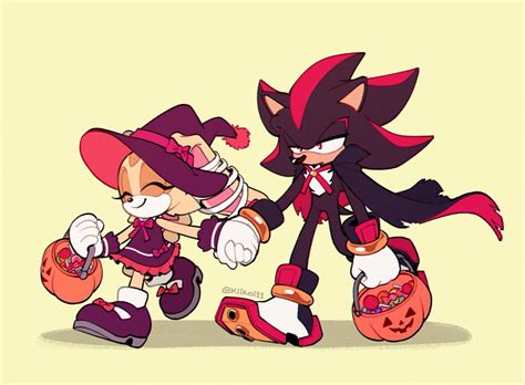 196224 Safe Artistkiikoi11 Cream The Rabbit Sonic Shadow The Hedgehog Sonic Hedgehog