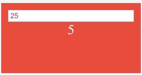 how to calculate square root without using sqrt function in javascript programming code examples