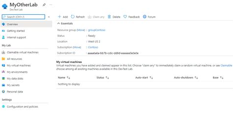create a lab in azure devtest labs azure devtest labs microsoft docs