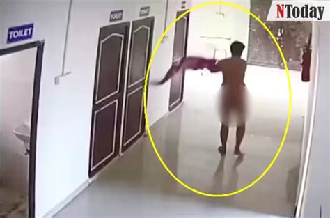 Cctv Drunk Doctor Roams Naked Inside Maharashtra Hospital Video Is Viral