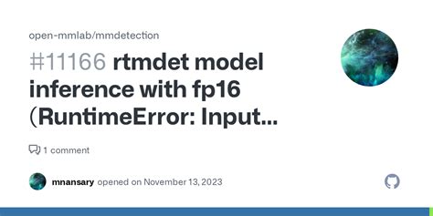 Rtmdet Model Inference With Fp16 RuntimeError Input Type Torch Cuda