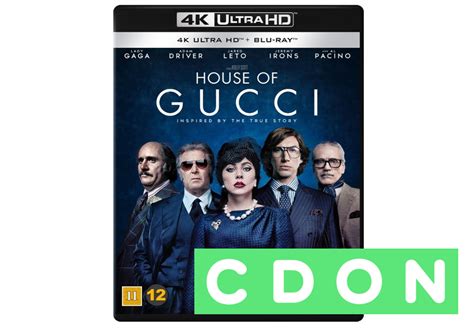House Of Gucci 4k Ultra Hd Blu Ray Cdon