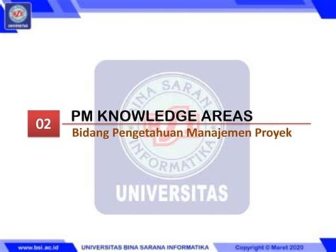 Project Management Knowledge Area Consist Of 10 Knowledge PPT