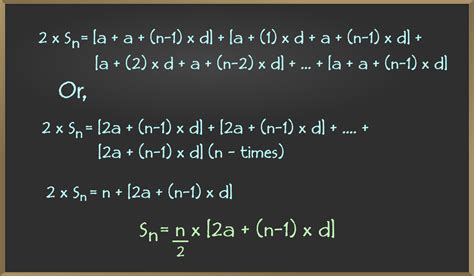 arithmetic progression sum of first n terms class 10 maths geeksforgeeks