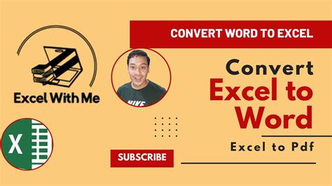 how to convert word document to excel convert pdf to excel word file to excel youtube