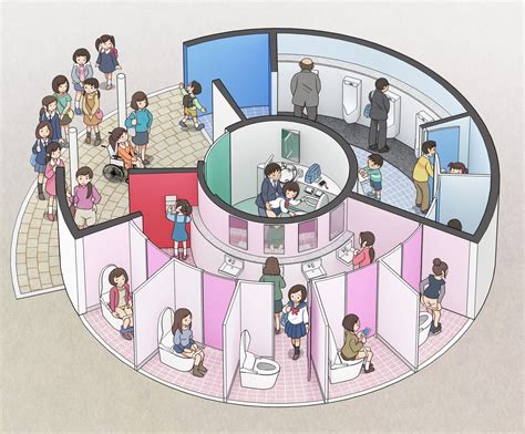 【画像あり】とある公衆トイレの一日が11万いいね ひみつのどうくつ