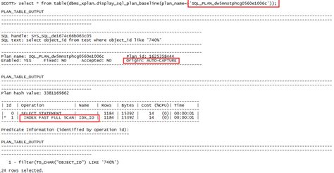 oracle spm 使用dbms spm包进行sql基线的生成和更新 csdn博客