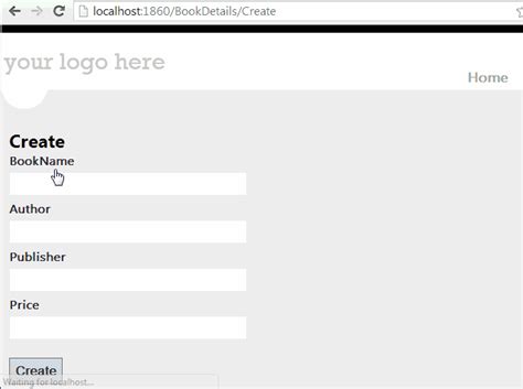 beginner asp net insert update delete using c youtube mvc 4 application to create read and