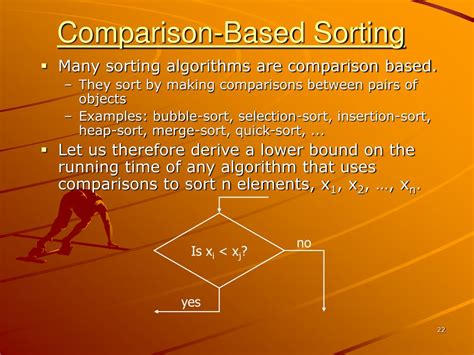 ppt csc401 analysis of algorithms lecture notes 8 comparison based sorting powerpoint
