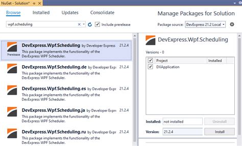 scheduler wpf controls devexpress documentation