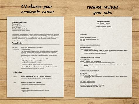 How To Write A CV Curriculum Vitae Advice And Examples