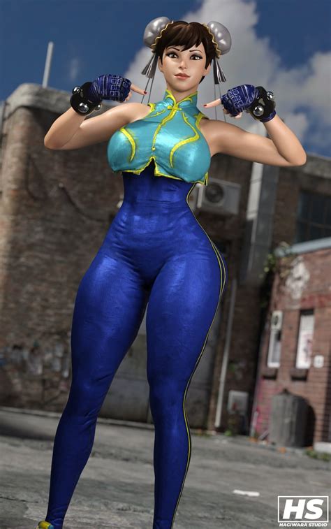 Chun Li Hagiwara Street Fighter R3dporncraft