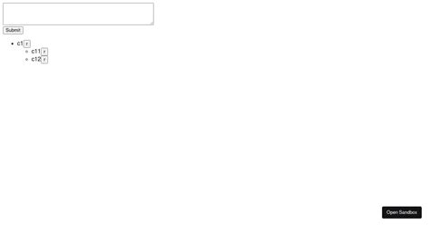 react nested comments codesandbox