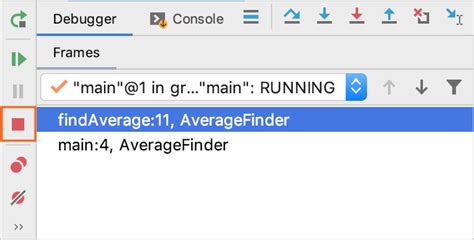 Tutorial Debug Your First Java Application Intellij Idea Documentation