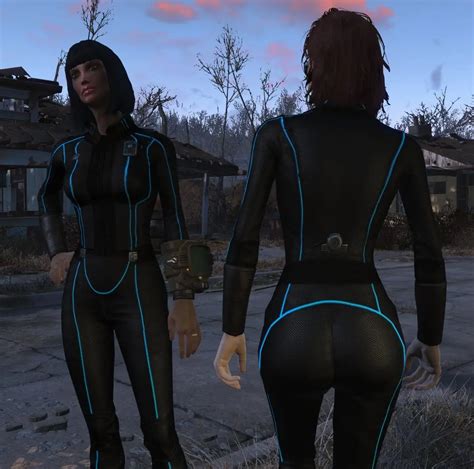 Vault Booty Enhanced Female And Male Vault Suit At Fallout 4 Nexus Mods And Community