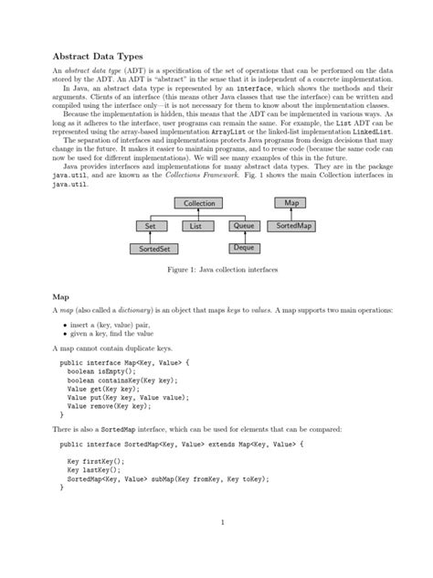 abstract data types collection map pdf computer engineering object oriented programming