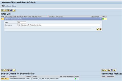 Payload Based Search In SAP PI