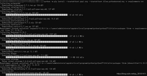 解决ERROR Could not install packages due to an OSError