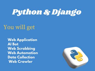 A Python Django Web Application Upwork