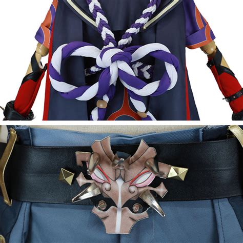 Genshin Impact Arataki Itto Cosplay Costume Gcosplay