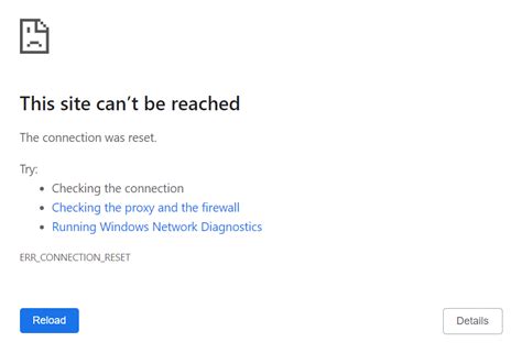 How To Fix The Err Connection Reset Error In Ways
