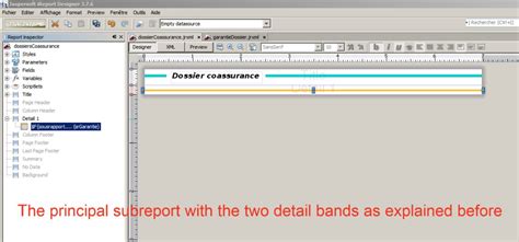 jasper reports ireport subreport divided by a page break stack overflow