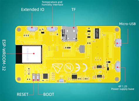 Probots Inch Lcd Touch Display With Esp Wroom Development Board