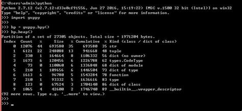 python3内存分析 python 内存分析 csdn博客