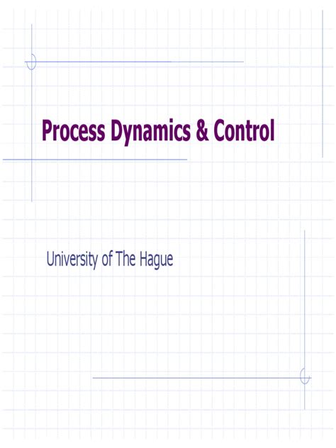 proces dynamics and controls pdf pdf control theory nonlinear system