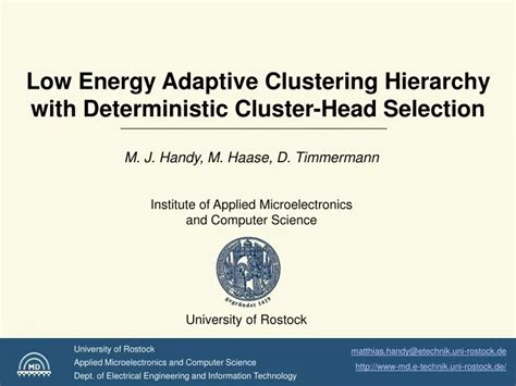 ppt low energy adaptive clustering hierarchy with deterministic cluster head selection