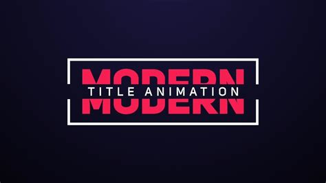 Smooth And Elegant Text Animation In After Effects After Effects