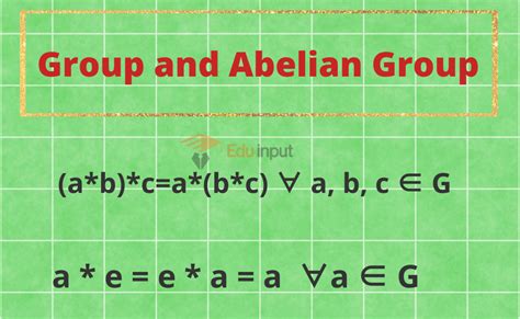 what is group and abelian group