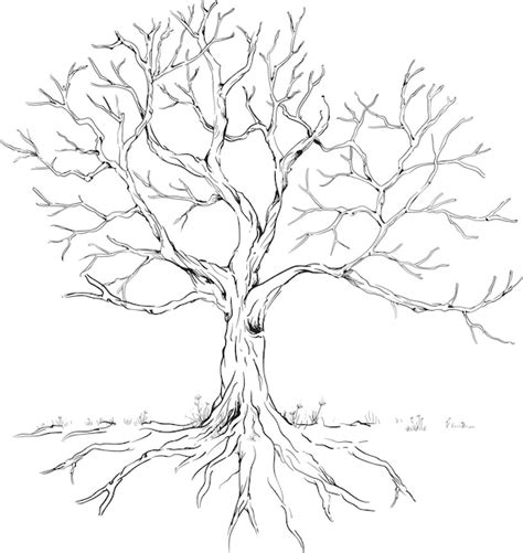 Árbol de huellas dactilares para invitados Vector Premium