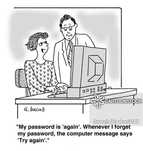 my password is again whenever i forget my password the computer message says try again