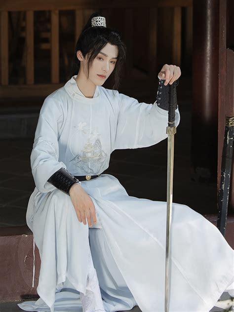 Tang Dynasty Hanfu Man Robe Hanfu Set Mens Hanfu Etsy