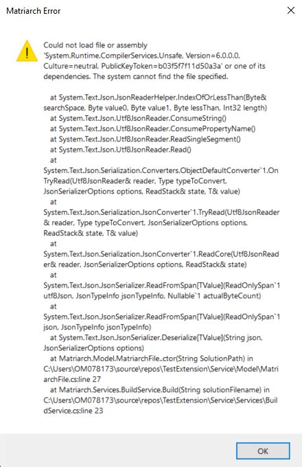 Visual Studio System Text Json Requires Two Different Versions Of