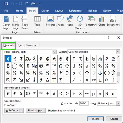 How To Add Symbols In Microsoft Word Printable Online