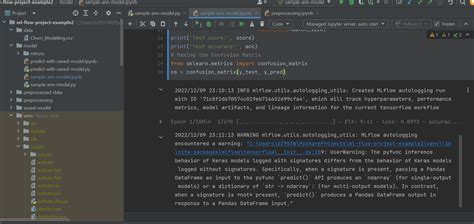 Tensorflow Mlflow Ui Doesn T Show Logged Runs Of My Keras Model